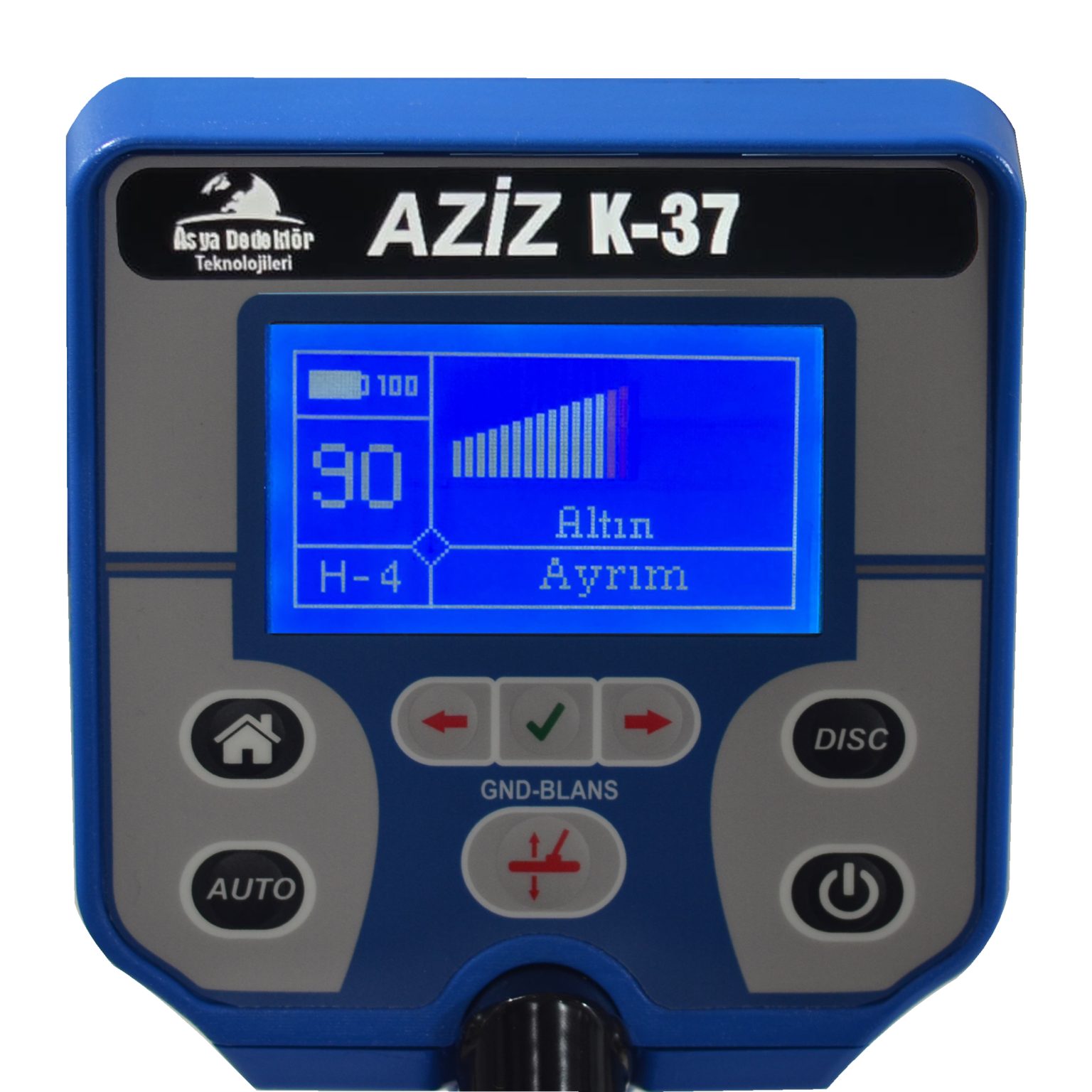 AZİZ K-37 METAL DETECTOR – Aziz Gold Detector